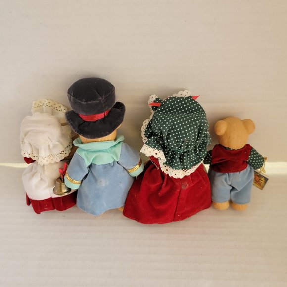 Anco | Holiday | Vintage 997 9s Anco Teddy Bear Figurines Christmas ...